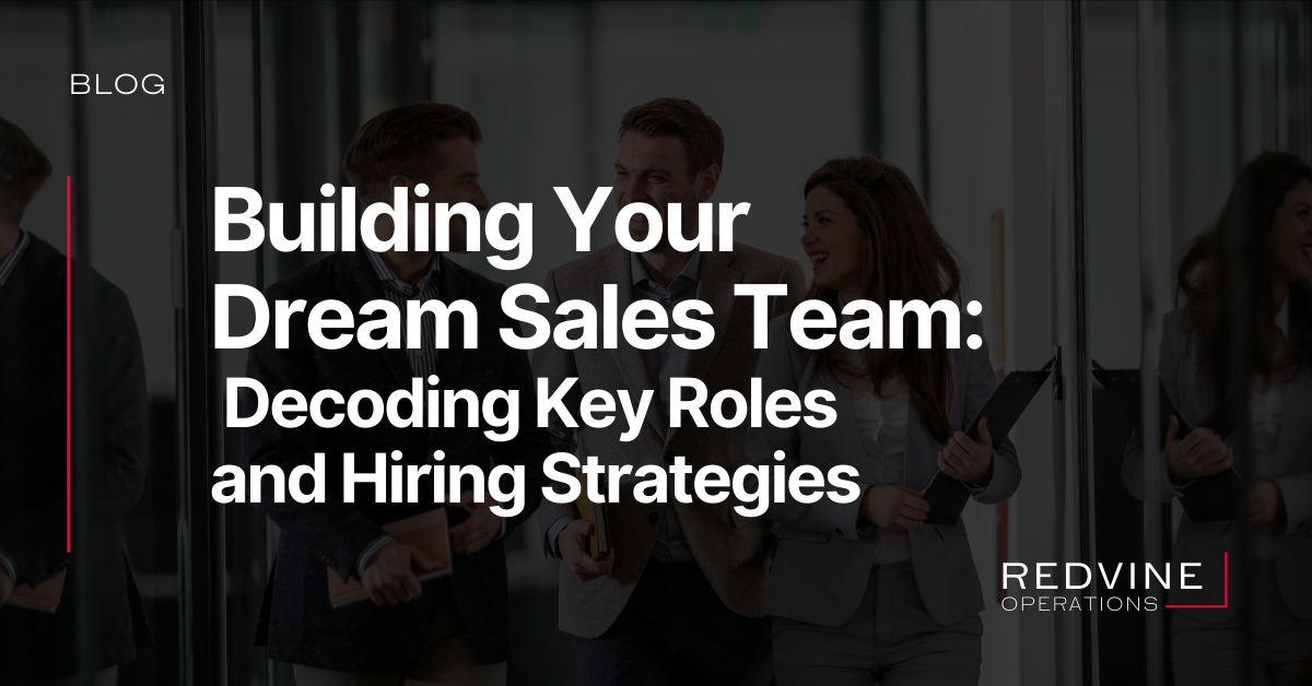 How to Build Your Dream Sales Team | RedVine Operations